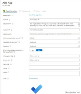 Manage IOS Store Apps Using Intune