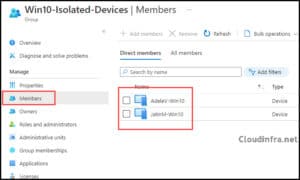 Create Entra Dynamic Device Security Group Using Display Name Property