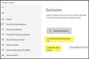 How To Create Defender Antivirus Exclusions Using Intune