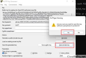 Generate SSH Key Pair And Connect To Ubuntu With Putty