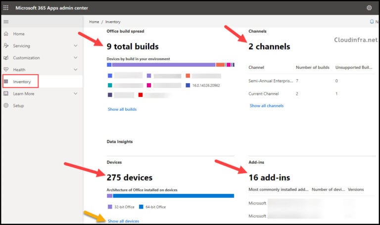 Onboarding Devices To Microsoft 365 Apps Admin Center