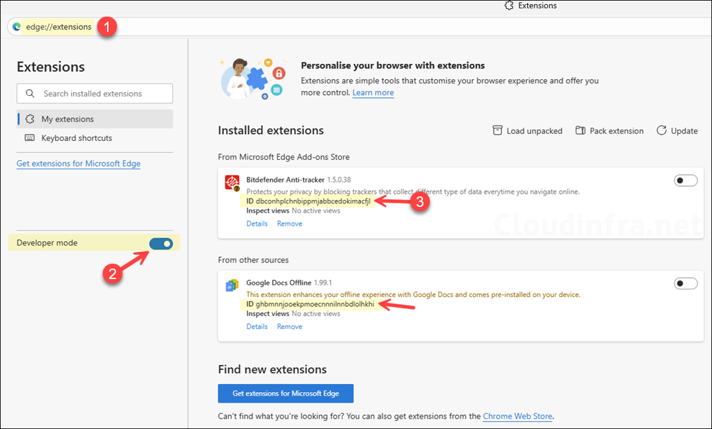 Allow Or Block Edge Extensions Using Intune