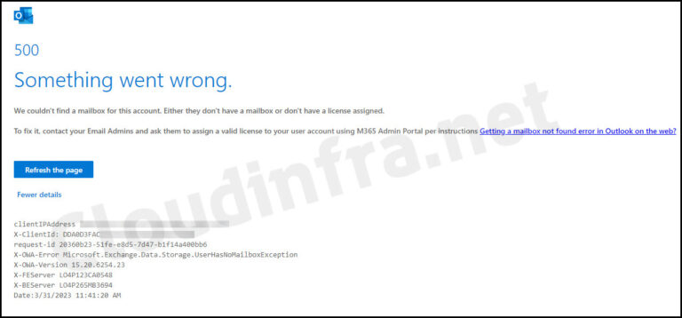 How To Fix Outlook Error 500