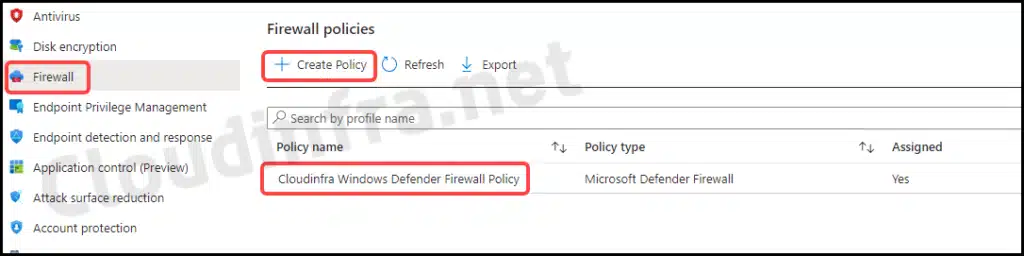 How To Manage Windows Defender Firewall Using Intune