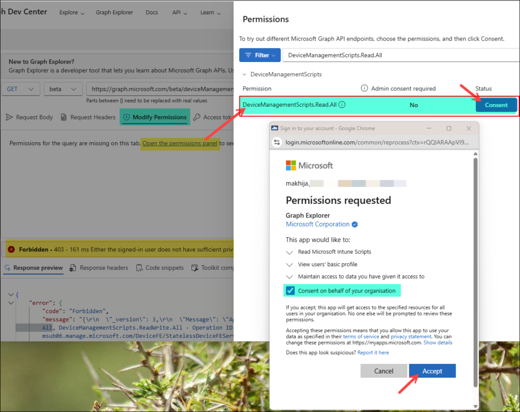 Get Back Or Retrieve Intune PowerShell Scripts